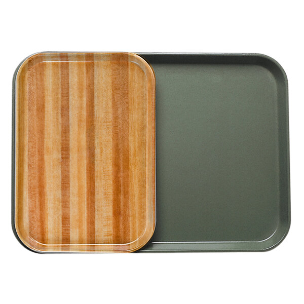 Cambro 1015303 10 1/8" x 15" Light Butcher Block Customizable Insert ...