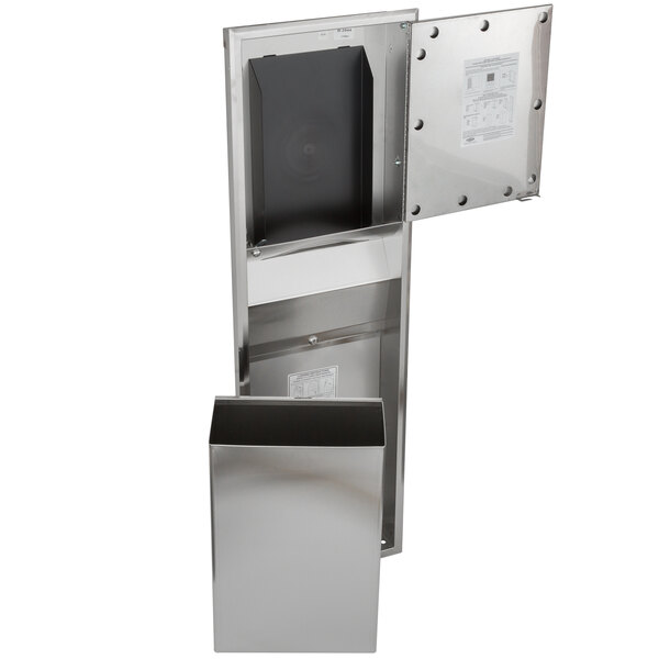 Bobrick B-3944 ClassicSeries Recessed Convertible Rectangular Paper ...