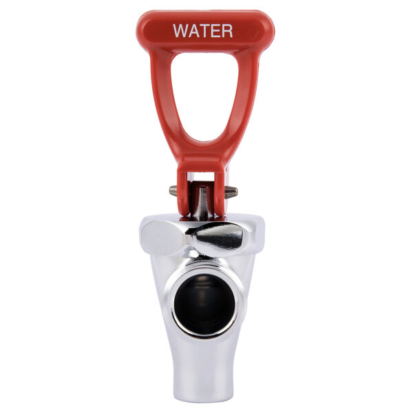 Bunn 07094.0100 Chrome Faucet Assembly with Red Hot Water Handle for ...