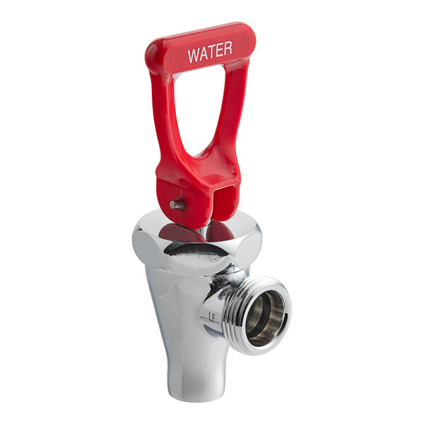 Bunn 07094.0100 Chrome Faucet Assembly with Red Hot Water Handle for ...