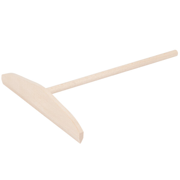 Crepe Spreader | Matfer Bourgeat 071950 7" Beechwood Crepe Dough Spreader