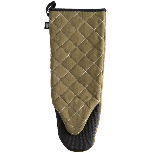 San Jamar 810PM17 17" Best Grip Puppet Style Oven Mitt