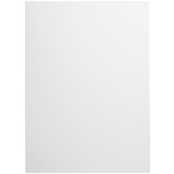 H. Risch, Inc. 5 1/2" x 8 1/2" Clear Vinyl Sheet Protector - 50/Pack