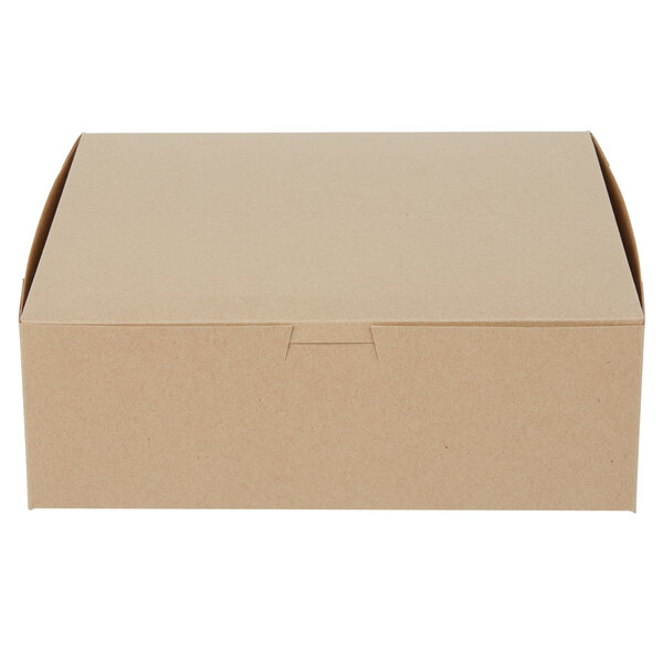 9" x 9" Cake Box - 250/Case | WebstaurantStore