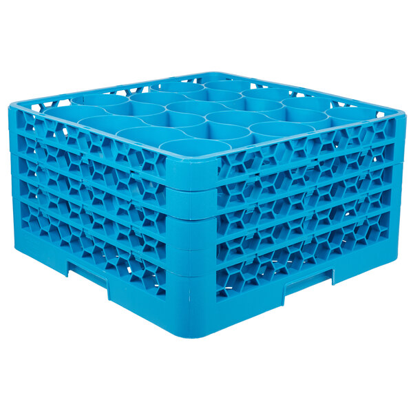 Carlisle RW20-314 OptiClean NeWave 20 Compartment Glass Rack with 4 ...