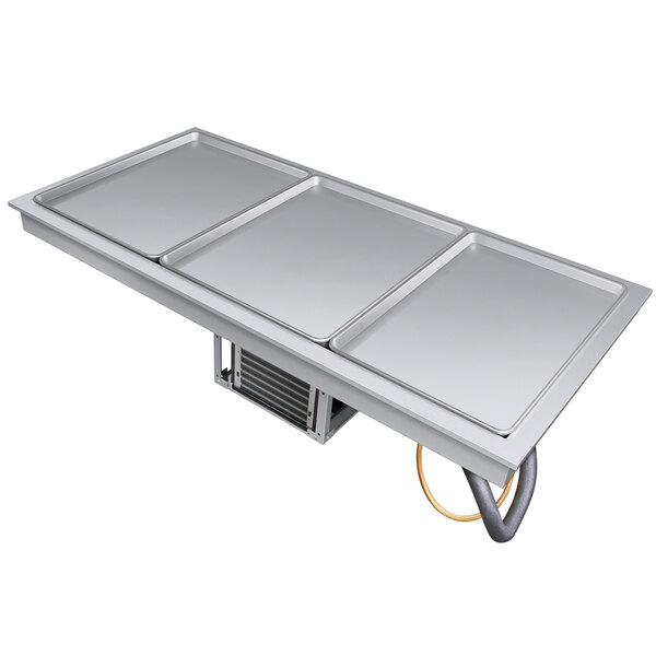 Hatco FTB-3 57" Three Pan Drop In Frost Top - 120V