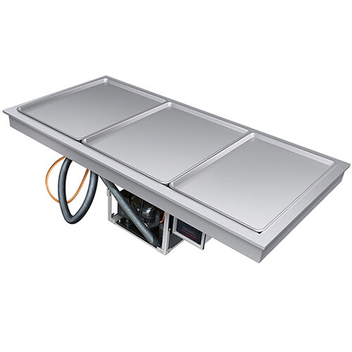 Hatco FTB-3 57" Three Pan Drop In Frost Top - 120V
