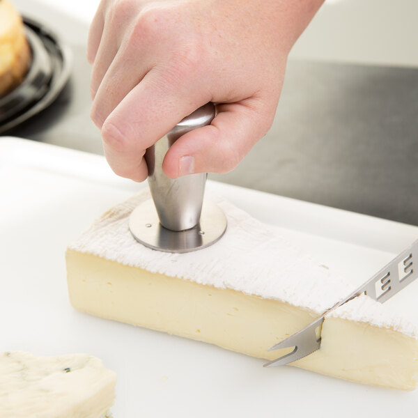 Franmara 1072 Brushed Stainless Steel Cheese Button Clincher