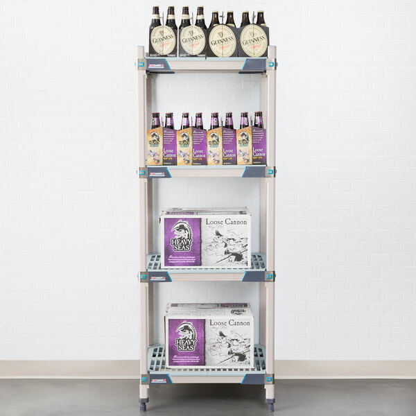 Metro MX1824G MetroMax i Open Grid Shelf with Removable Mat 18" x 24"