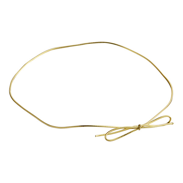 Large 19" Gold Candy Box Ribbon - 50/Pack