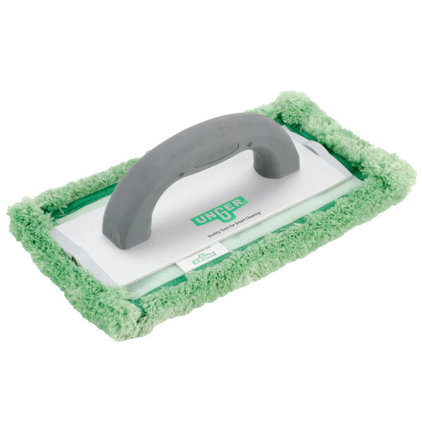 Unger PHW20 8" Green Microfiber Washing Pad