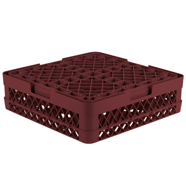 Vollrath TR18J Traex® Rack Max Full-Size Burgundy 12-Compartment 4 13/ ...
