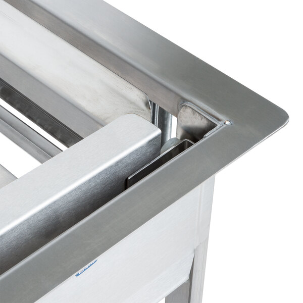Lakeside 976 Stainless Steel Drop-In Tray Rack Dispenser - 23 1/4" x 19 ...
