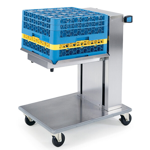 Lakeside 820 Stainless Steel Mobile Cantilever Tray Dispenser for 20" x ...