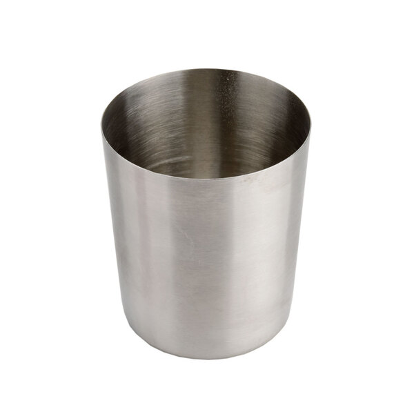 American Metalcraft FFC335 4 1/2" Satin Stainless Steel French Fry Cup