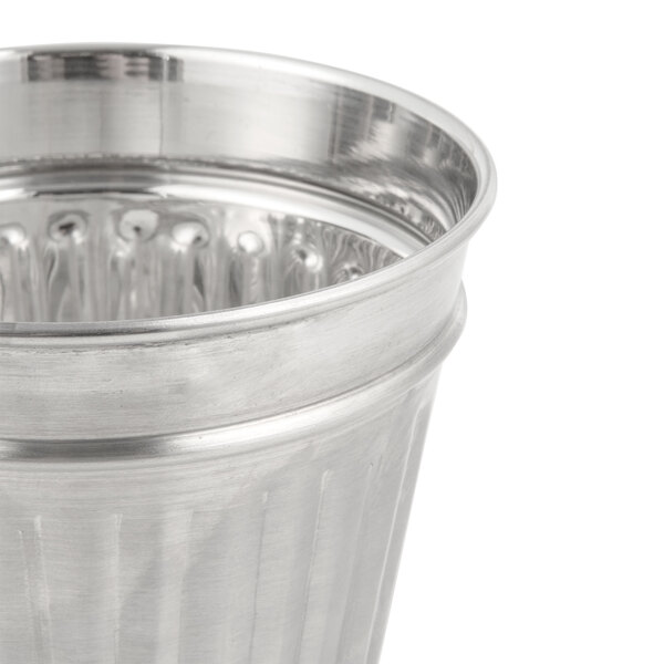 American Metalcraft OSCAR 14 oz. Mini Stainless Steel Round Trash Can