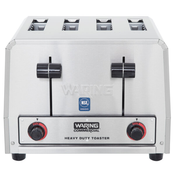 Waring WCT800 Heavy Duty 4 Slice Commercial Toaster 2200W