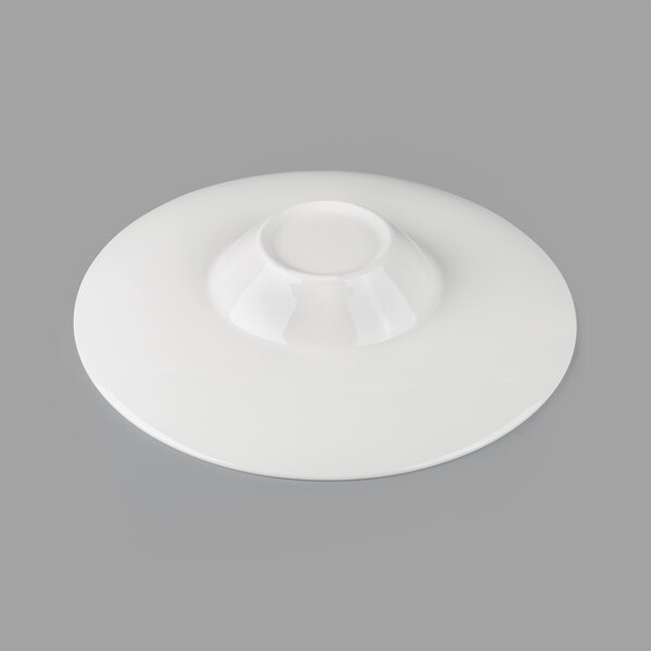 10 Strawberry Street WTR-13WIDERBWL Whittier 8 oz. White Porcelain Wide ...