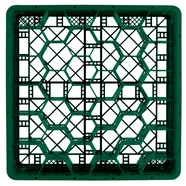 Vollrath TR12HHH Traex® Rack Max Full-Size Green 30-Compartment 7 7/8 ...