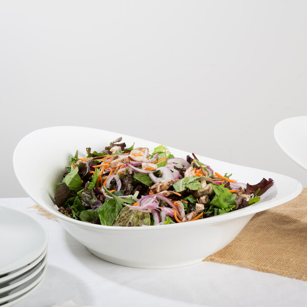 10 Strawberry Street WTR-17SWOOPBWL Whittier 2.5 Qt. White Porcelain ...