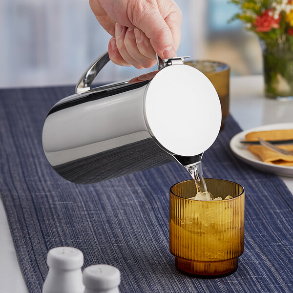 American Metalcraft DWCP48 52 oz. Double Wall Stainless Steel Pitcher ...