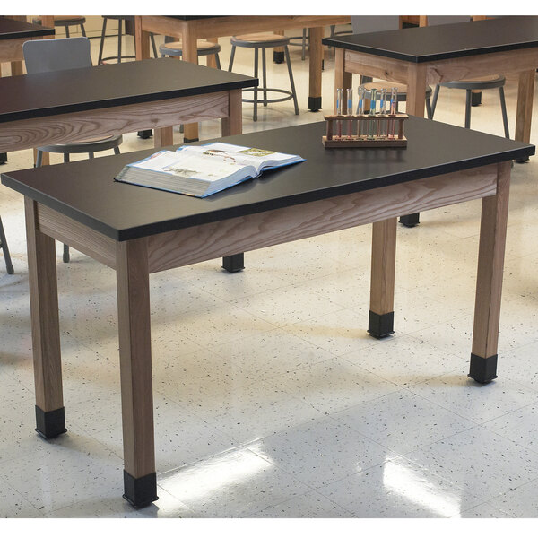 National Public Seating SLT1-2460C 24" x 60" Science Lab Table with ...