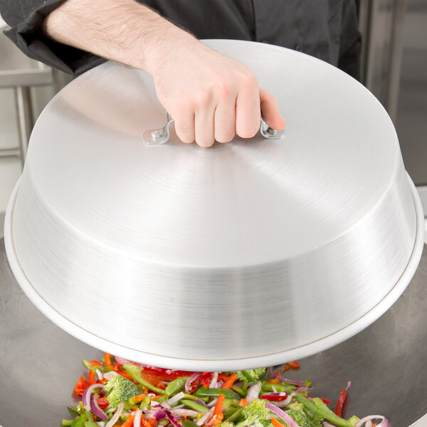Town 34917 16 1/2" Aluminum Wok Cover