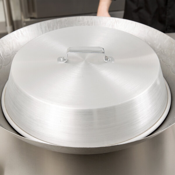 Town 34917 16 1/2" Aluminum Wok Cover