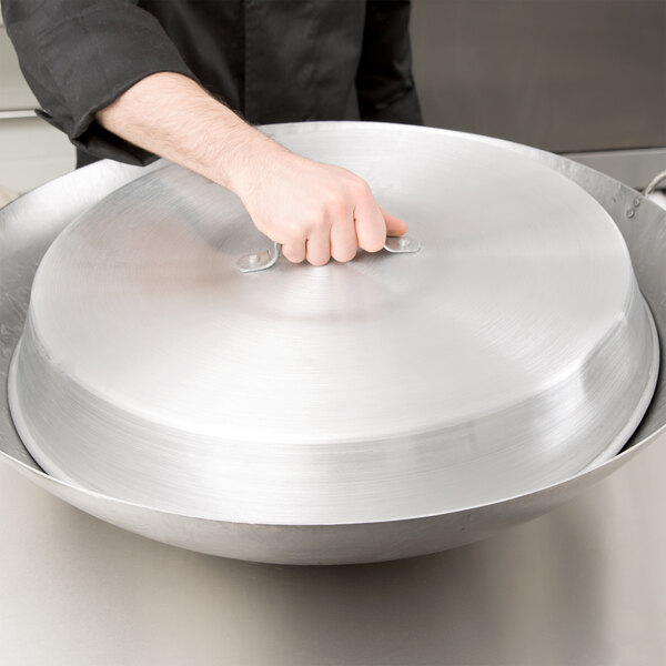 Town 34922 22 3/8" Aluminum Wok Cover