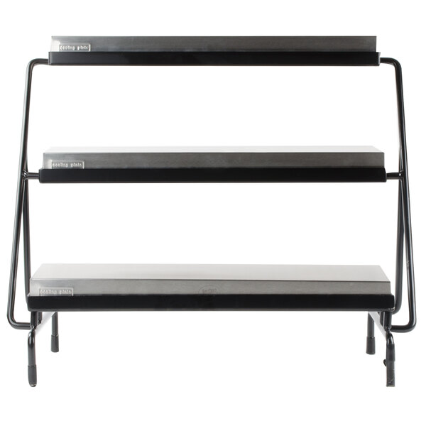 Tablecraft CaterWare CW40309C Three-Tiered Display Stand with Half Long ...