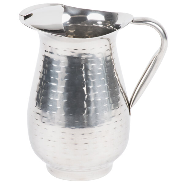 Tablecraft RP68 Remington 64 oz. Stainless Steel Beverage Pitcher with ...