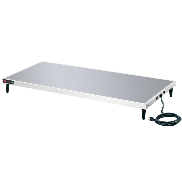 Hatco GRS-60-D 60" x 12" Glo-Ray White Portable Heated Shelf Warmer - 600W