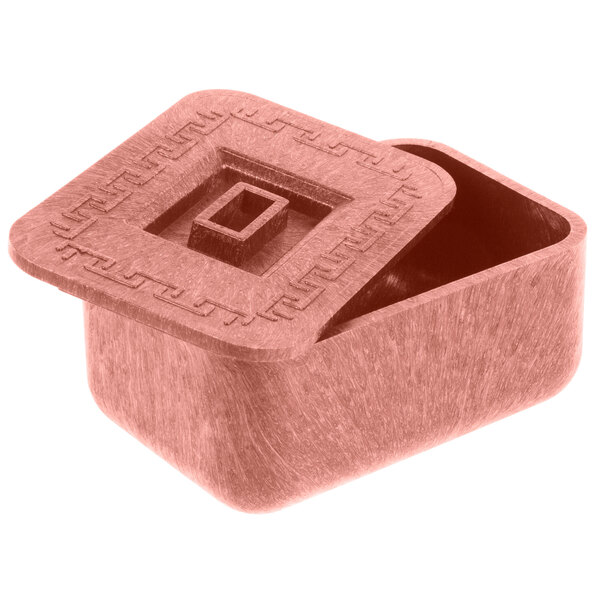 HS Inc. HS1024 Paprika Small Multi-Purpose Container with Lid - 24/Case