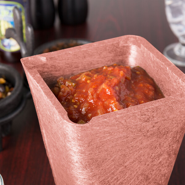 HS Inc. HS1007 48 oz. Paprika Pitcher / Salsa Dispenser - 12/Pack