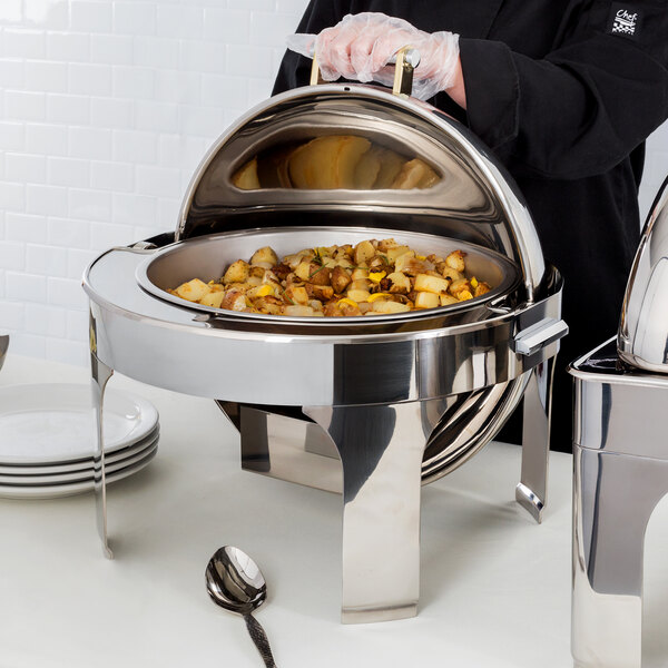 Vollrath 46265 6 Qt. New York, New York Retractable Dripless Round ...