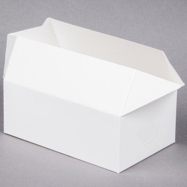Southern Champion 7" x 4 1/2" x 2 3/4" White Take Out Lunch / Snack ...