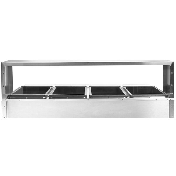Vollrath 38054 Single Deck Cafeteria Guard with Acrylic Panel for ...
