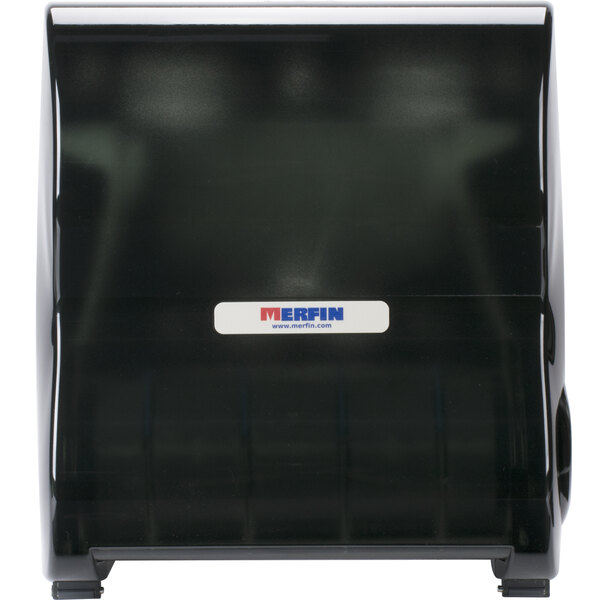 Merfin 1060 Black Hands-Free Paper Towel Roll Dispenser