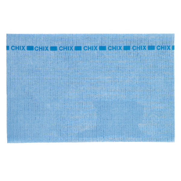 Chicopee 8243 Chix® 13" x 21" Blue Medium-Duty Foodservice Towel - 150/Case