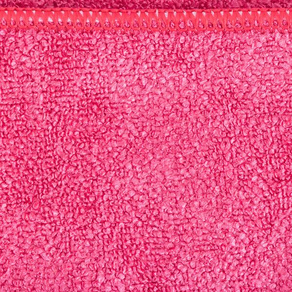 Unger MB40R SmartColor MicroWipe 16" x 16" Red Medium-Duty Microfiber ...