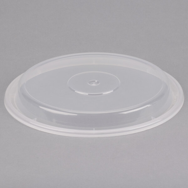 Pactiv Newspring NC729B 32 oz. Black 7" VERSAtainer Round Microwavable ...