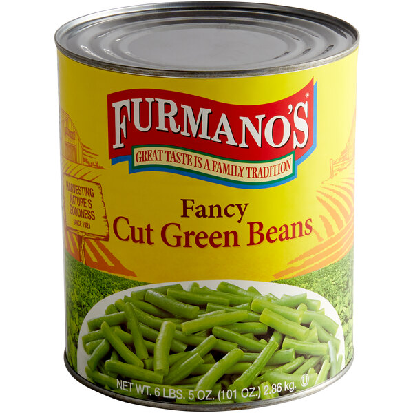 Canned Cut Green Beans in Bulk #10 Cans at WebstaurantStore