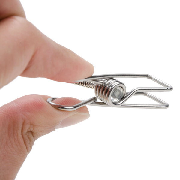 American Metalcraft CLIPIT6 6" Double-Sided Flexible Sign Clip