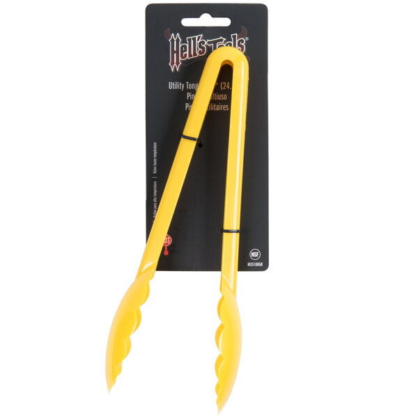Mercer Culinary M35100YL Hell's Tools® 9 1/2" Yellow High Temperature ...