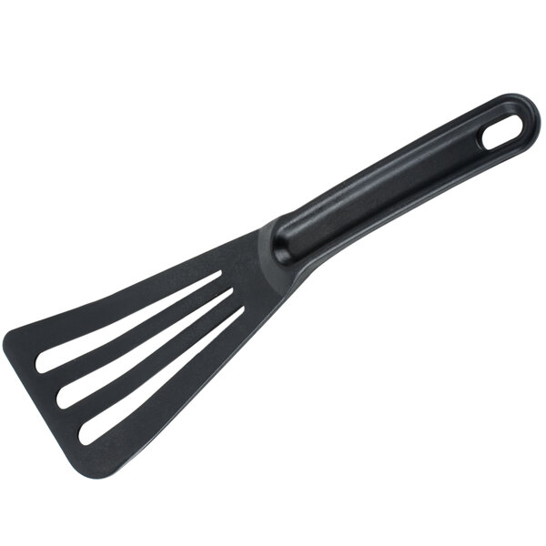 Mercer Culinary Hell's Tools® Black Slotted Spatula (12")