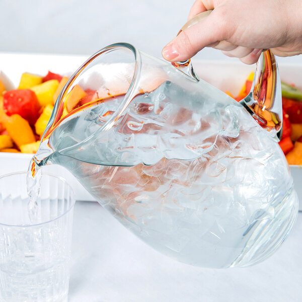 Libbey 1783127 Mario 58 oz. Glass Pitcher - 6/Case