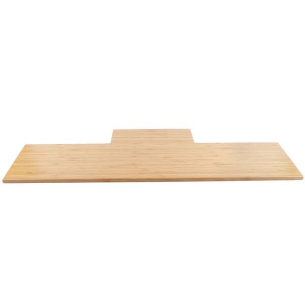 Cal-Mil 1449-60 Bamboo 32" x 11 1/2" Shelf for 3 Tier Frame Riser