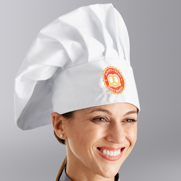 Choice White Chef Hat (13"): Sold at WebstaurantStore