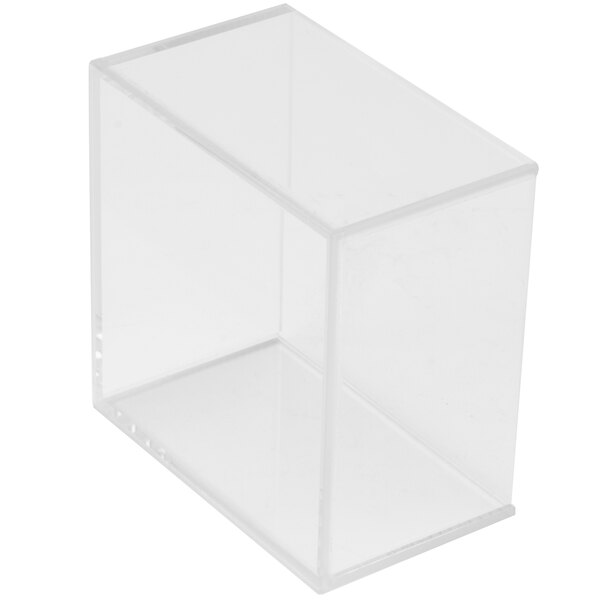 Cal-Mil 1395-12 Cater Choice Clear Acrylic Square Accessory Bowl - 5" x ...