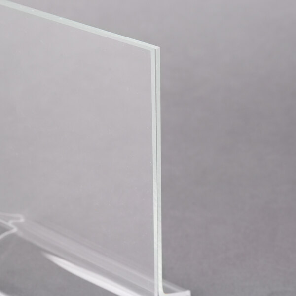 Cal-Mil 521 Classic Standard 4 1/4" x 5 1/2" Acrylic Displayette